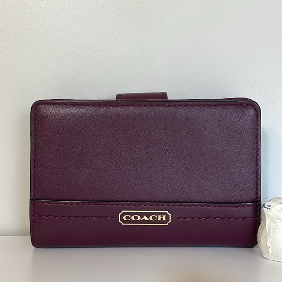 Coach | Bags | Coach Leather Wallet | Poshmark